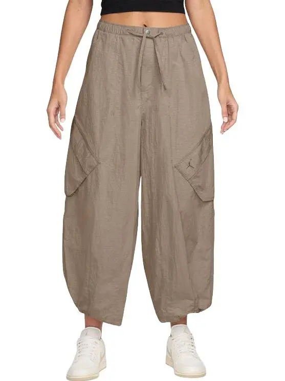 JORDAN Flight Crop Parachute Pants - 247 Khaki/khaki