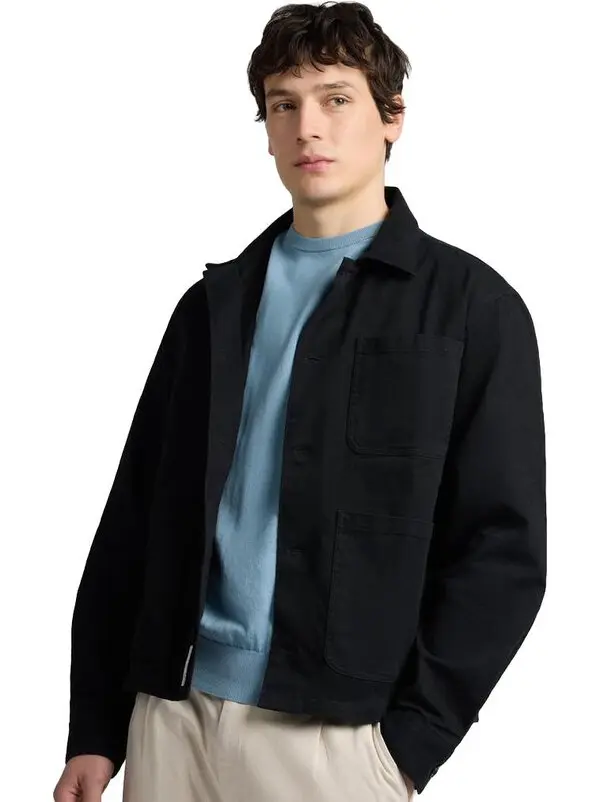 Onia Twill Chore Jacket - Black