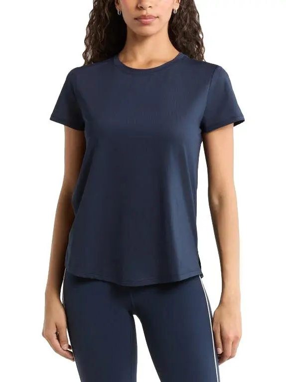 Zella Rally Mesh T-shirt - Navy Sapphire