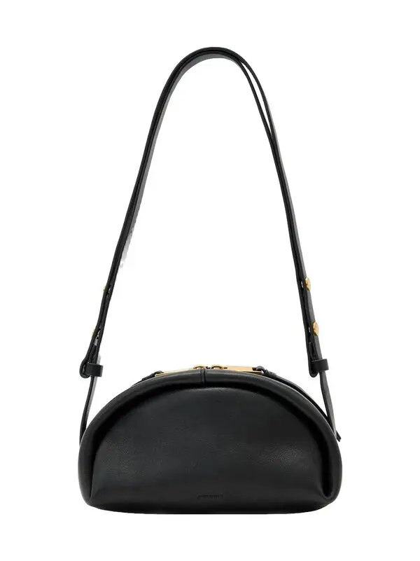 ALLSAINTS Rosalie Arc Crossbody Bag - Black