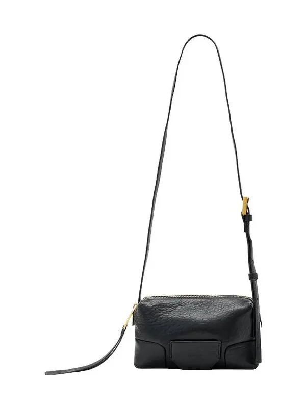 ALLSAINTS Micro Ares Crossbody Bag - Black