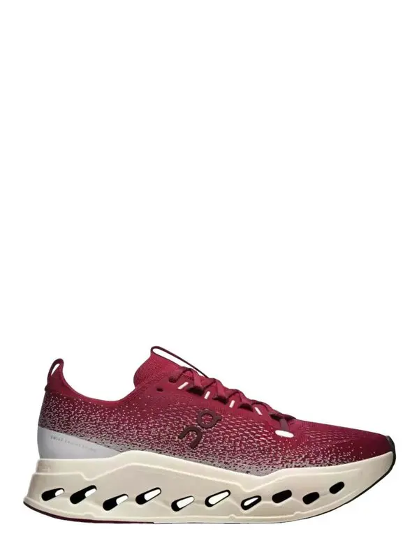 On Cloudsurfer Max Lace-up Sneakers - Red