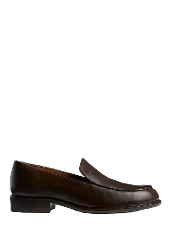 Khaite Miles Loafers - Brown