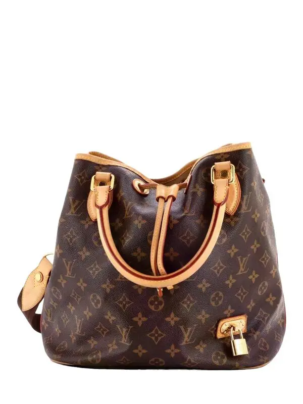 LOUIS VUITTON Neo Monogram Canvas Shoulder Bag - Brown