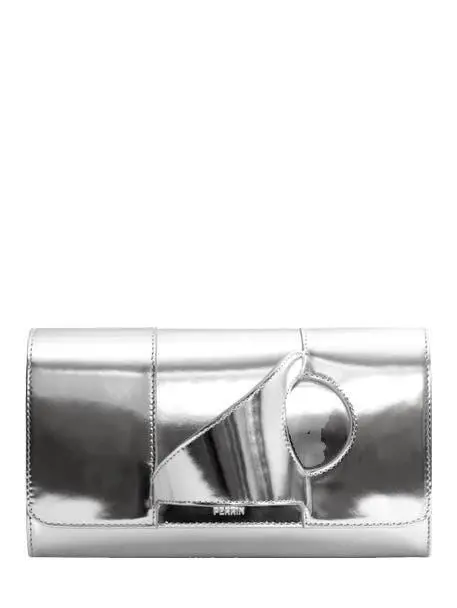 Perrin L'asymetrique Patent Clutch - Silver