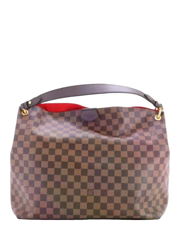 LOUIS VUITTON Graceful Damier Mm Hobo Bag - Brown