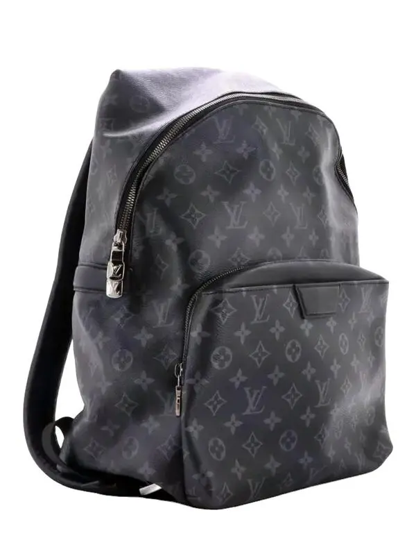 LOUIS VUITTON Discovery Monogram Eclipse Canvas Pm Backpack - Black