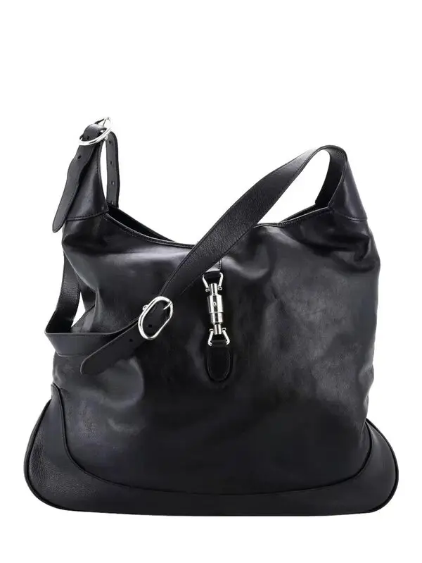 Gucci Jackie 1961 Relaxed Large Hobo Bag - Black