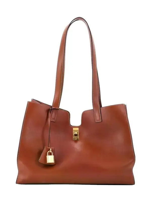Celine Cabas 16 Smooth Calfskin Tote Bag - Brown