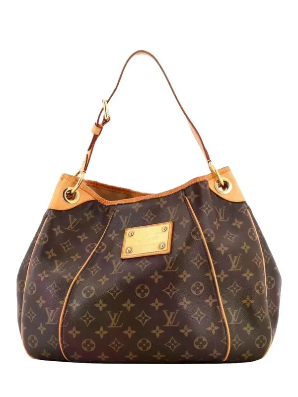 LOUIS VUITTON Galliera Handbag Monogram Canvas Gm Hobo Bag - Brown
