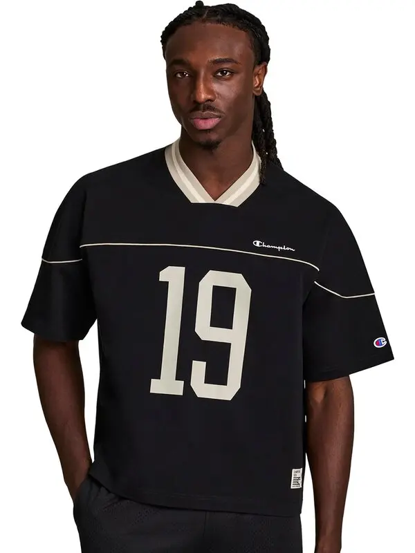Champion Gridiron Football Jersey With Script Logo - Black