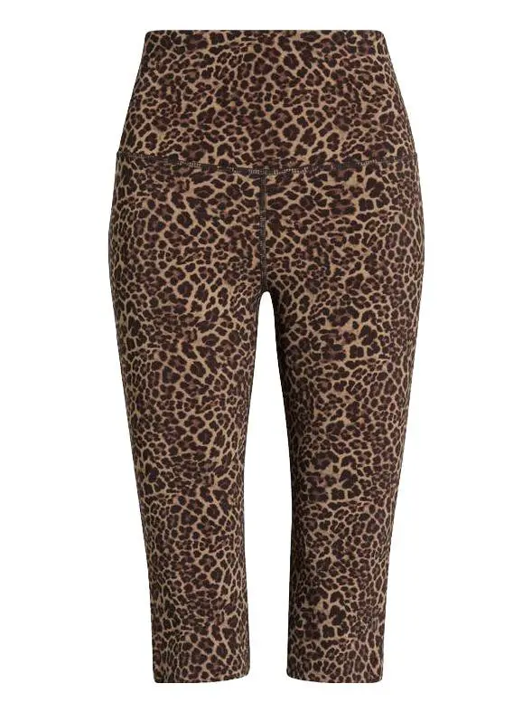MPG Sculpt Capri Leggings - New Leopard