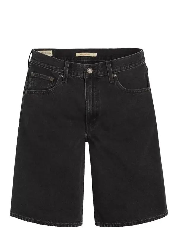 LEVI'S Knee-length Denim Shorts - Black