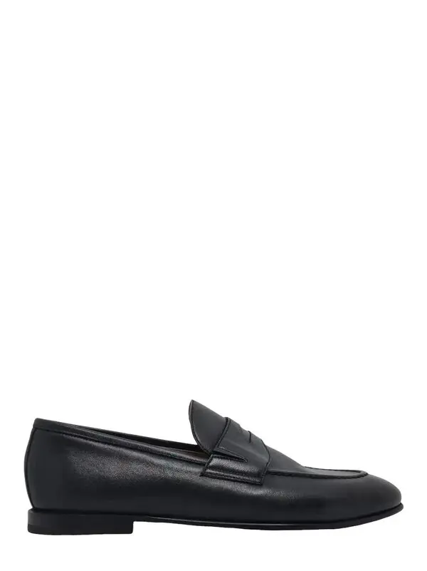BARRETT Penny Strap Loafers - Black
