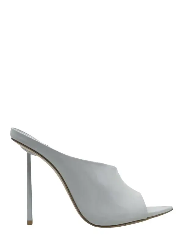 LE SILLA Futura Point Toe Sandals - Grey