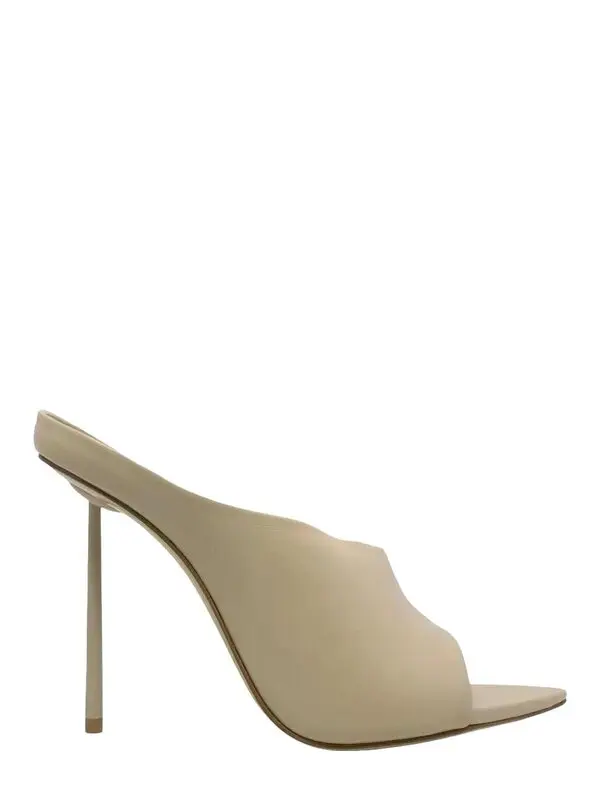 LE SILLA Futura Pointed-toe Sandals - Neutrals