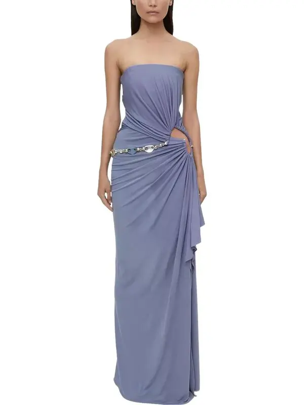 Christopher Esber Strapless Gown - Blue