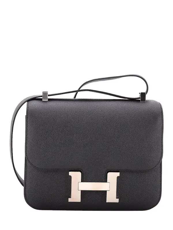 Hermès 24 Constance Bag Epsom - Black