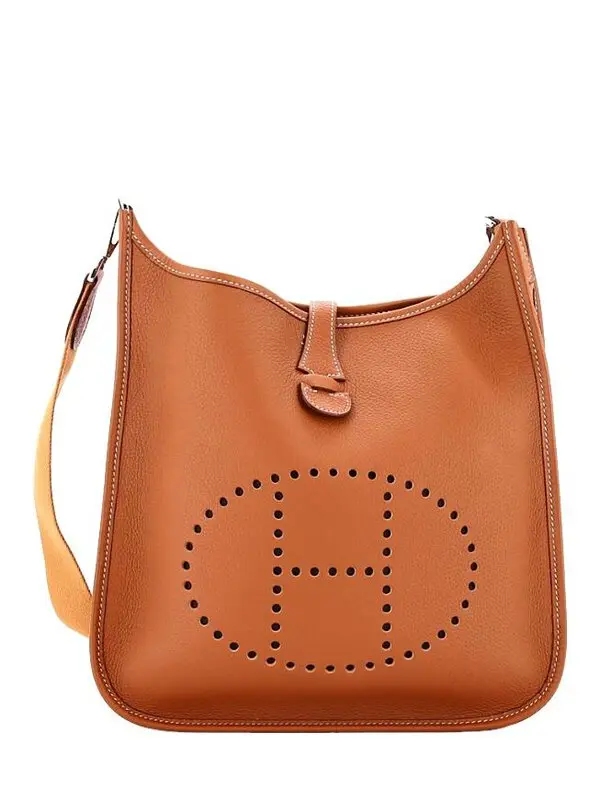 Hermès Pm Evelyne Bag Gen Iii Clemence - Brown
