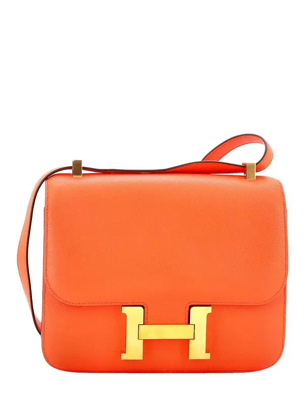 Hermès 24 Constance Bag Evercolor - Orange