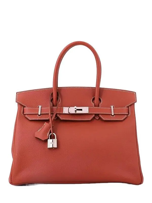 Hermès Birkin 30 Handbag - Brique