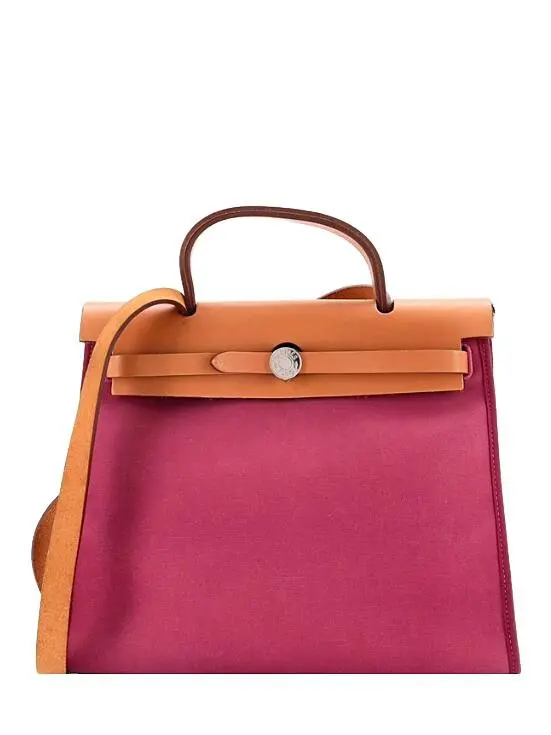 Hermès 31 Herbag Zip - Pink