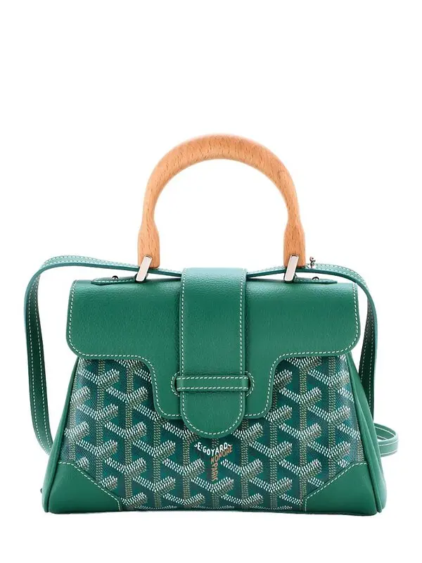 Goyard Saigon Top Handle Bag - Green