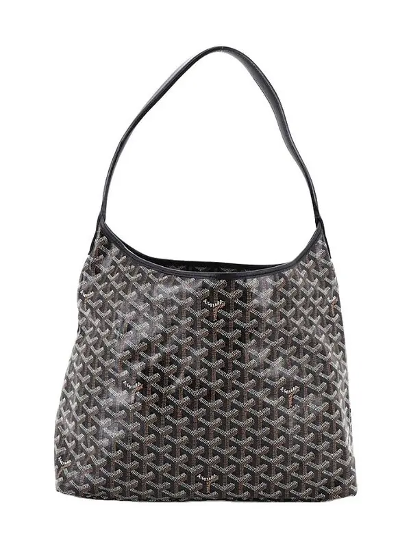 Goyard Boheme Hobo Coated Canvas - Black