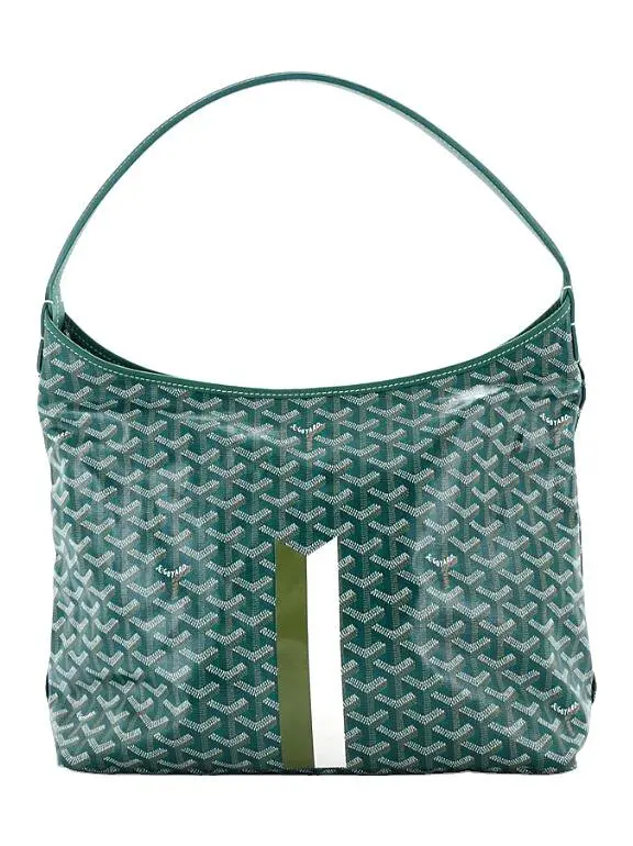 Goyard Boheme Hobo Printed Coated Canvas - Green