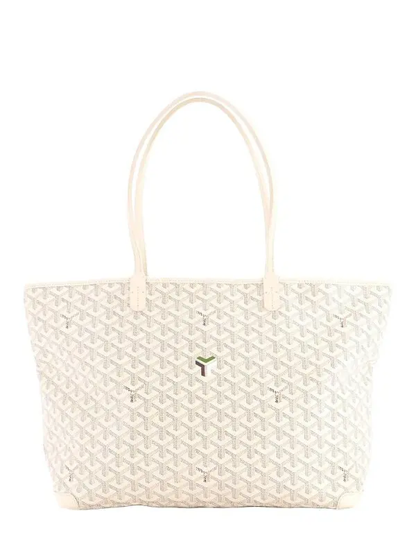 Goyard Mm Artois Tote Coated Canvas - Neutral