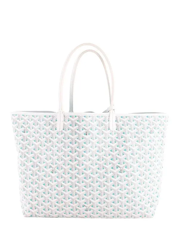Goyard Pm Saint Louis Claire Voie Tote - White