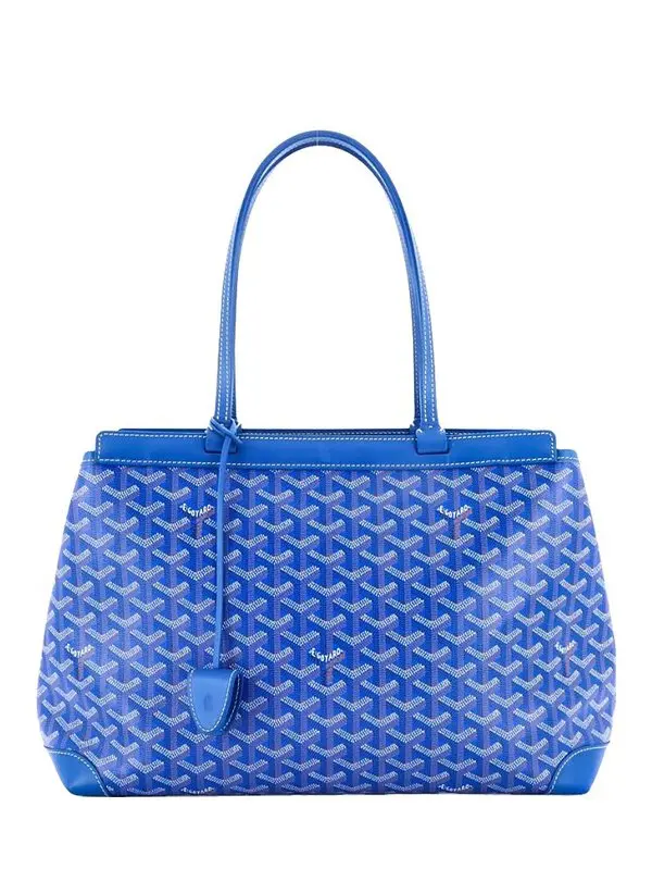 Goyard Pm Bellechasse Bag Coated Canvas - Blue