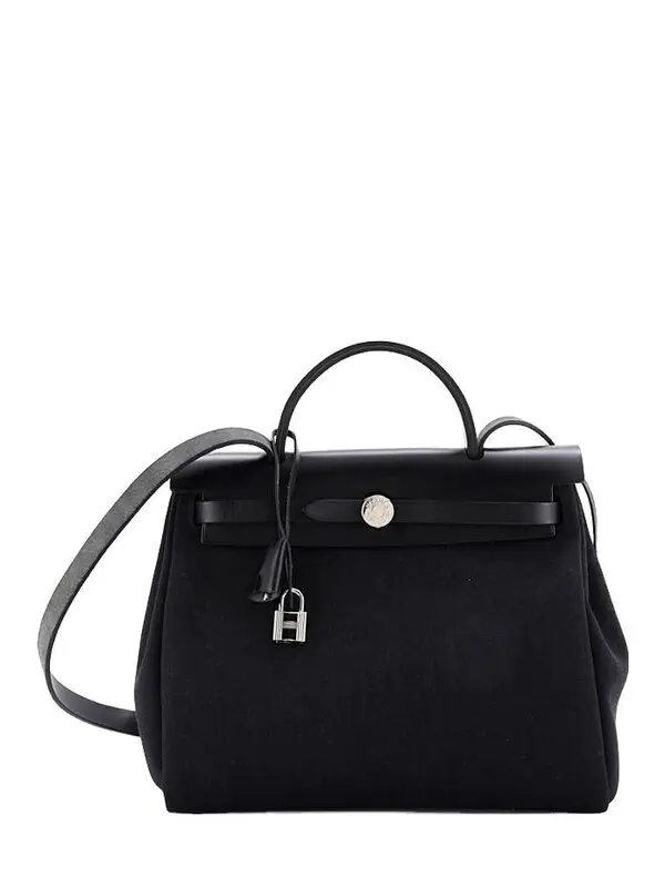 Hermès 31 Herbag Zip - Black