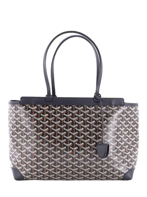 Goyard Bellechasse Pm Tote Coated Canvas - Black