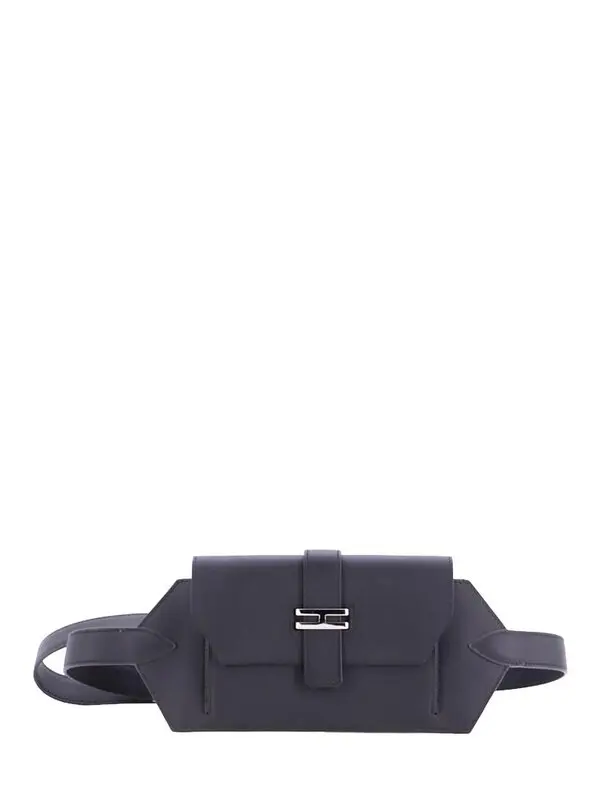 Hermès Elan Pocket 24 Belt Bag Swift - Black