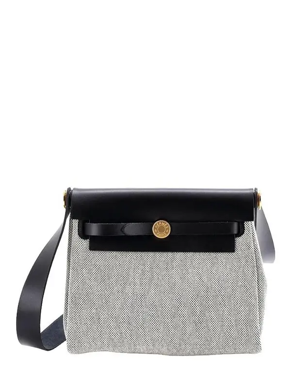 Hermès 20 Herbag Zip - Black
