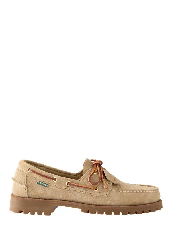 SEBAGO Ranger Artisan Suede Boat Shoes - Neutrals