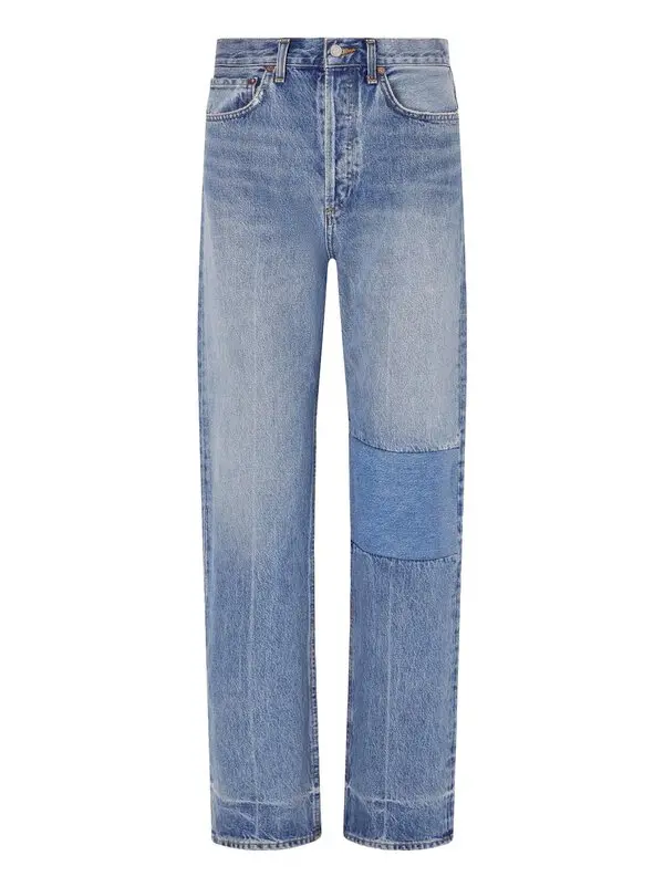 AGOLDE 90s Mid-rise Straight-leg Jeans - Blue