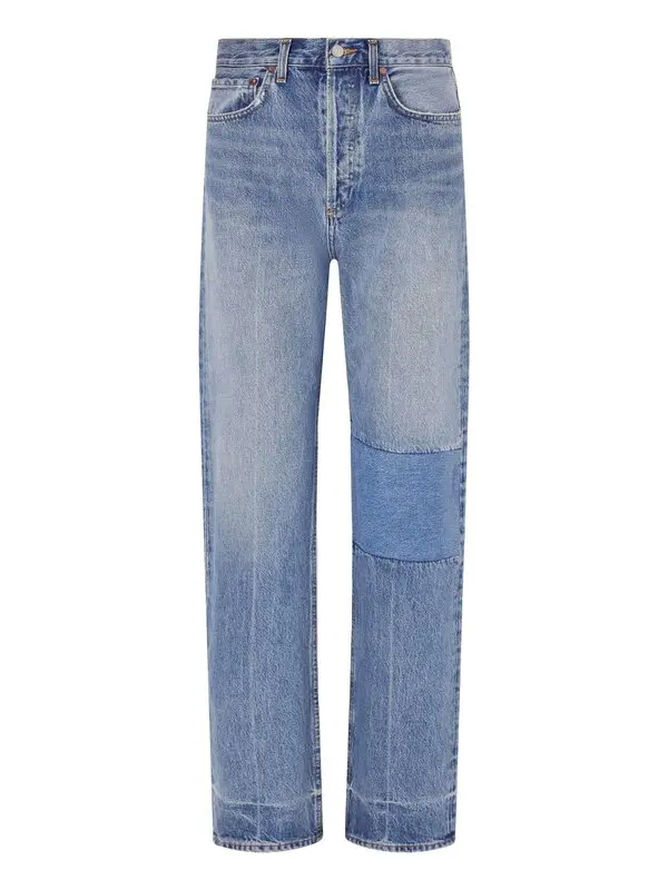 AGOLDE 90s Mid-rise Straight-leg Jeans - Mid Denim