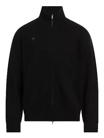 PANGAIA Recycled Cashmere And Recycled Wool Cardigan - Black