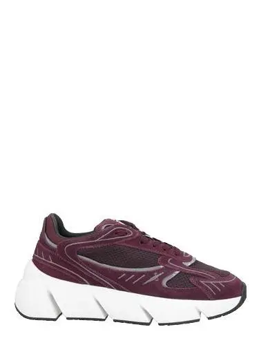 Paciotti Chunky Leather Sneakers - Purple