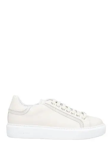 POLLINI Low-top Leather Sneakers - White