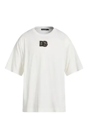 Dolce & Gabbana T-shirt Ivory Size Cotton - White