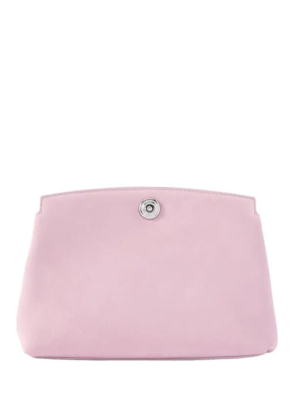 LIFFNER Pushlock Suede Pouch - Pink