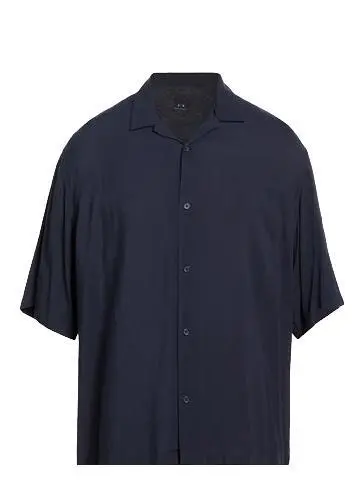 Armani Exchange Shirt Size Viscose - Blue