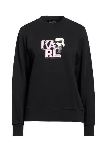 Karl Lagerfeld Organic Cotton Sweatshirt - Black