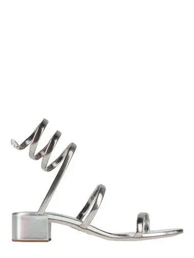 Rene Caovilla Metal Sandals - Silver