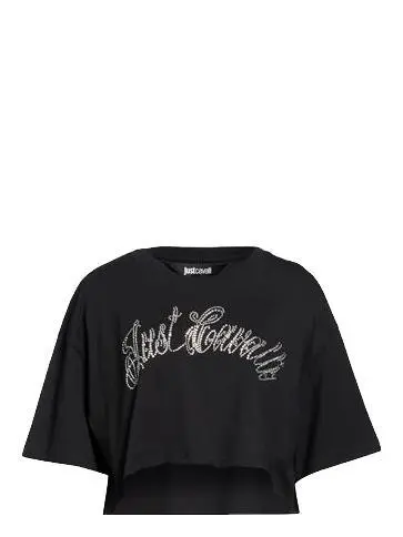 Just Cavalli Cotton T-shirt - Black