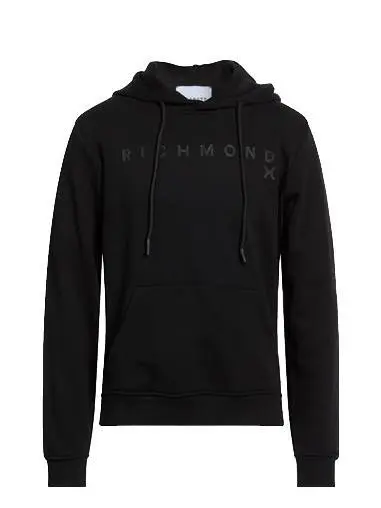 RICHMOND X Hooded Sweatshirt With Logo - Black
