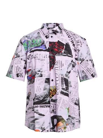 Versace Shirt Size Cotton - Lilac